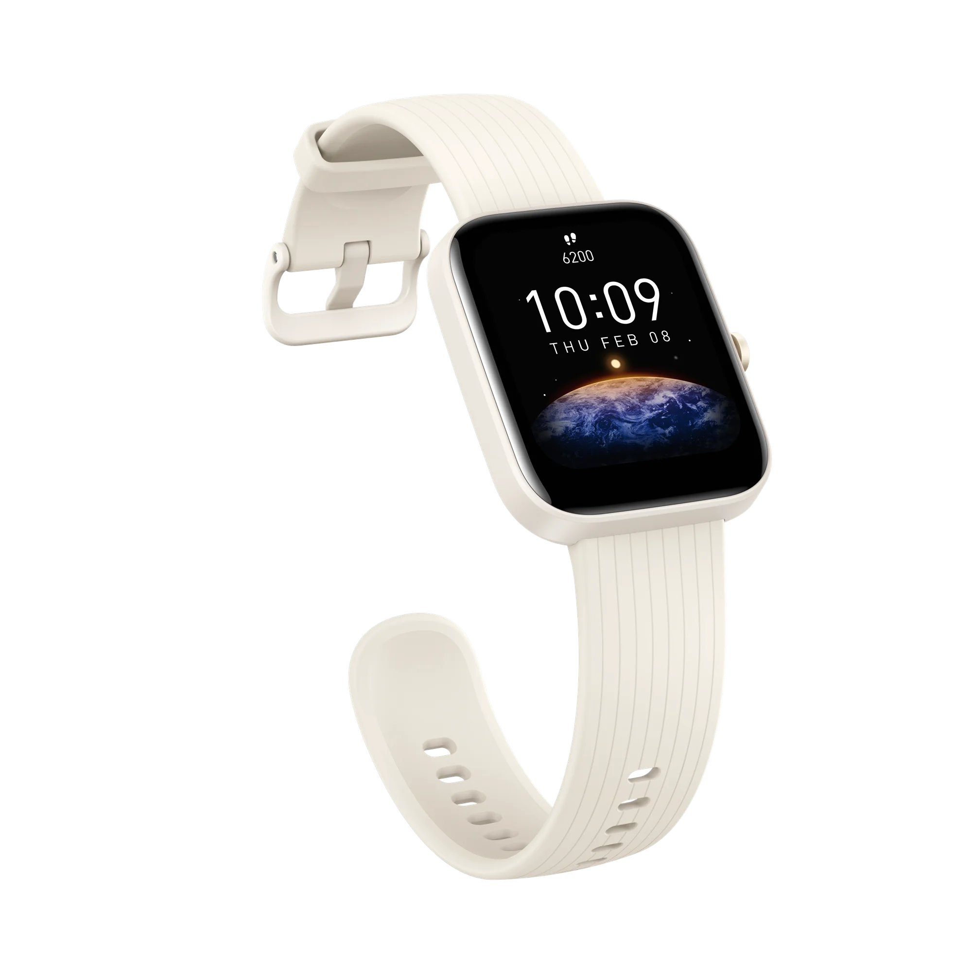 Amazfit Bip 3 Pro Cream smartwatch damski kremowy / beżowy - MoveMore