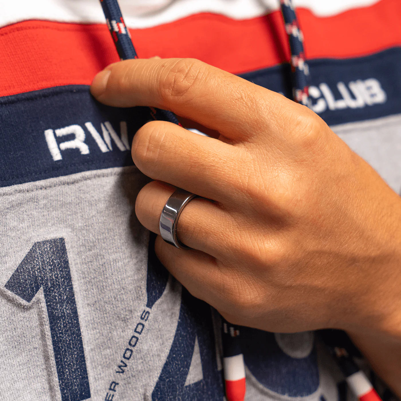 Ice Ring - inteligentna obrączka - srebrna - MoveMore